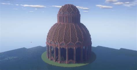 A Minecraft Big Dome Download Minecraft Map