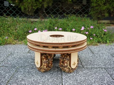 Столик табурет Макеты для лазерной резки