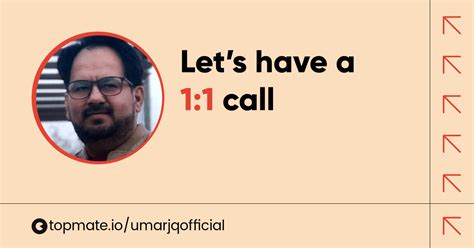 Umar J Qureshi Book A Call On Topmate