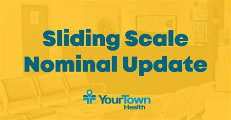 Yourtown Health Announces Update To Sliding Fee Nominal Yourtown Health