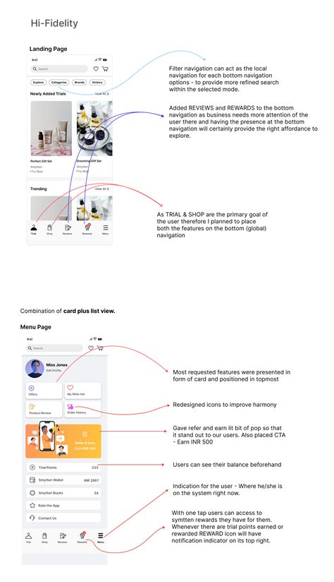 Improving User Navigation In The Hamburger Menu On Behance