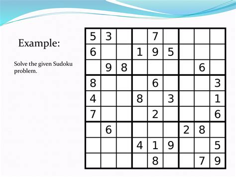 sudoku pptx programming languages computing