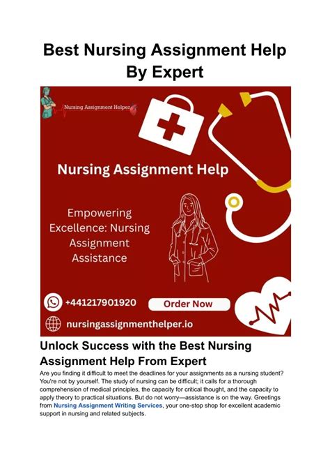 Ppt Best Nursing Assignment Help By Expert Powerpoint Presentation