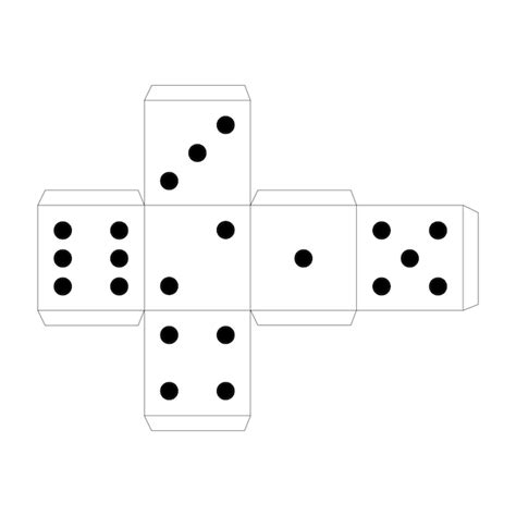 Cube Outline Printable