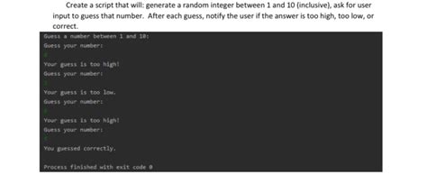 solved create a script that will generate a random integer