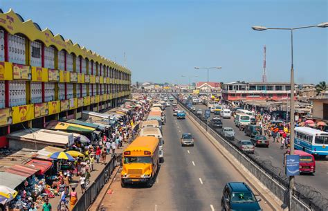 Accra Metropolis The Pulse Of Ghanas Urban Life Accra Street