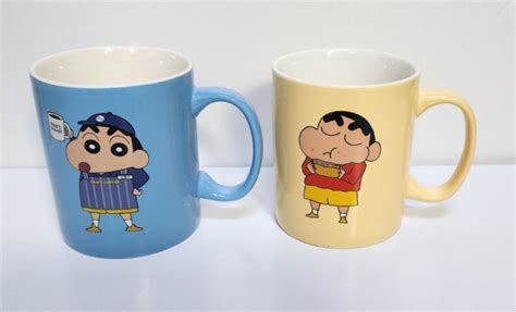 빽다방짱구굿즈 머그컵 세트 네이버 블로그