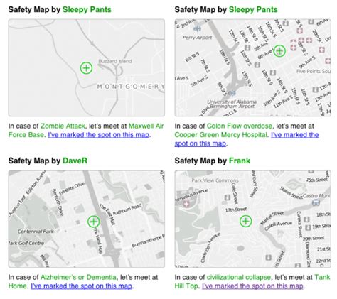 Make Your Own Safety Map In Case Of Emergency FlowingData