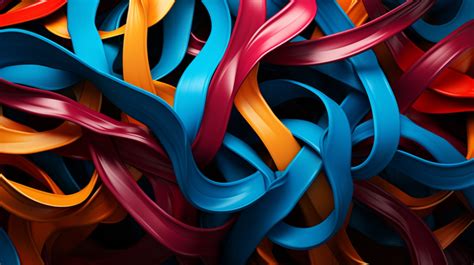 Textured Loops And Squiggles In A Seamless Pattern Background