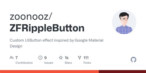 Github Zoonoozzfripplebutton Custom Uibutton Effect Inspired By