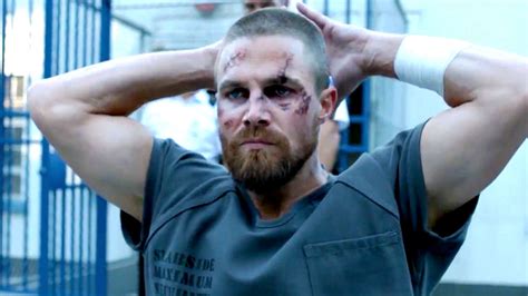 Arrow Season 7 Trailer Shows Oliver Queen In Naked Prison Fight Scene
