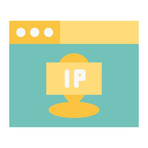 Ip Address Generic Color Fill Icon
