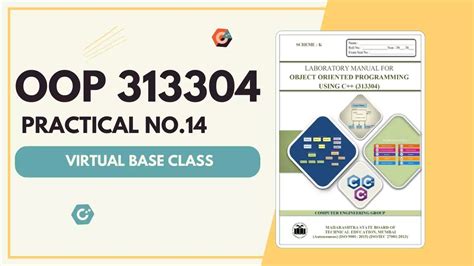 Oop 313304 Practical No14 Write Programs To Implement Virtual Base