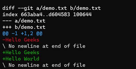 Git Git Show Command Line Utility Geeksforgeeks
