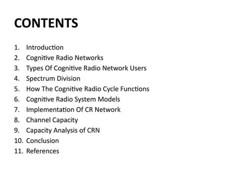 Cognitive Radio Network Introduction Pptx