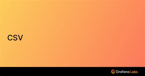 Is There A Way To Import A Csv Into Dashboard Dashboards Grafana