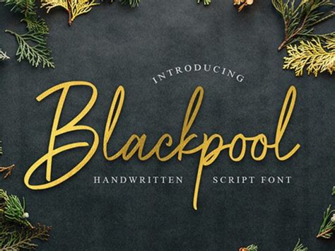 10 Font Tulisan Sambung Terbaik Untuk Logo Dan Desain