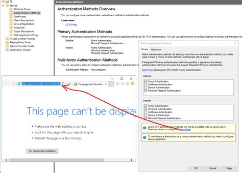 Configuring Adfs To Work With Azure Mfa For A Few Select Services Only