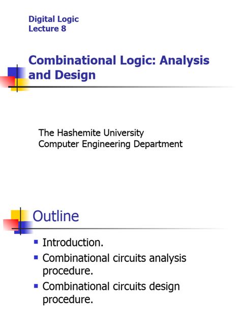 Lecture 8 Pdf Logic Gate Electronic Circuits