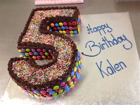 Number 5 Birthday Cake More Number 5 Cake, Number Birthday Cakes, 5th ...