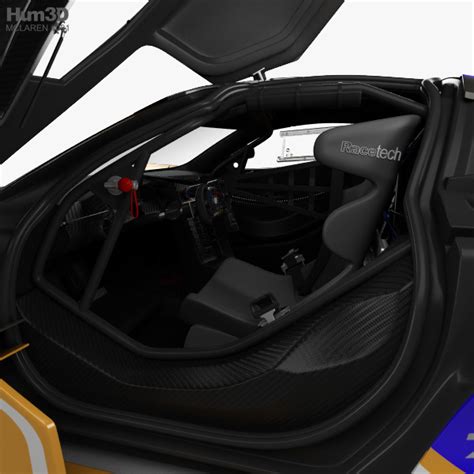 Mclaren 720s Gt3 With Hq Interior 2021 3d Model Download Sports Car