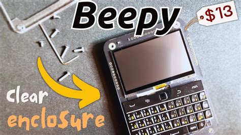 Unboxing And Installing The 13 Official Sqfmi Beepy Translucent Case Youtube