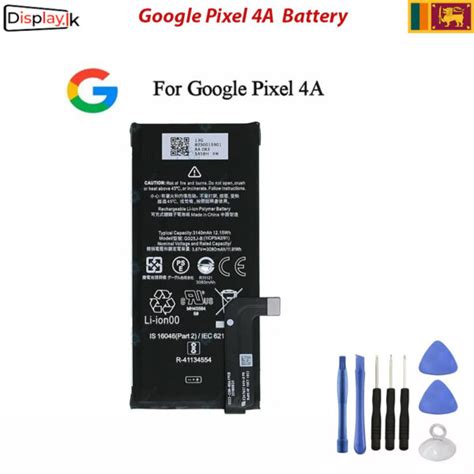 Google Pixel 4A Battery Display LK