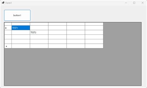 C DataGridViewセルに値を設定する ITLAB