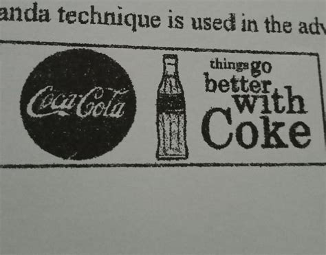 Transfer Advertising Technique