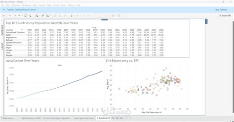 Tableau Dashboard مستقل