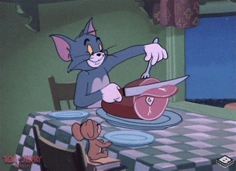 Tom And Jerry Turkey Sharing Food  Tom Begging  Classic Cartoons