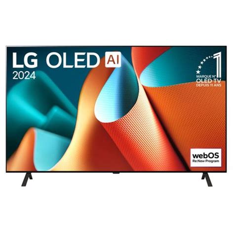 Tv Lg Oled Ai B4e 2024 77 195 Cm 4k Uhd Processeur α8 Ai 4k Lg Oled77b4ela Rakuten