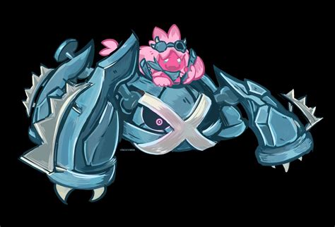 Metagross And Tinkaton Pokemon Drawn By Viscuvania Danbooru