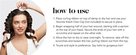 Kitsch Satin Heatless Curling Set Hair Rollers For Heatless Curls