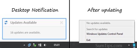 Get Desktop Notification For Windows 8 Updates Sumtips