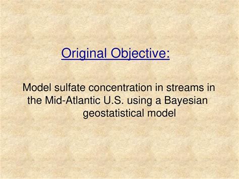 estimation and model selection for geostatistical models ppt download