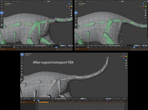 Skinning Issue In Blender But Not In Unity How Is It Possible Animation And Rigging