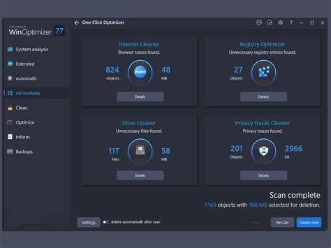 Ashampoo Winoptimizer 27 Lifetime License [digital Key] Pcworld