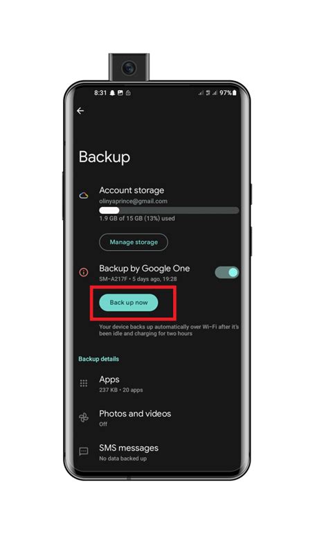 How to Backup Your Android Phone to Google Drive - Datadroidz