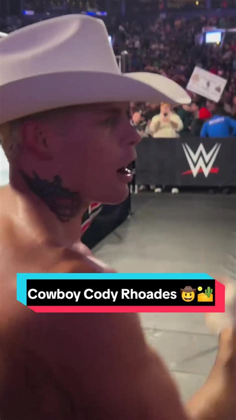 Cowboy Cody Rhoades 🤠🏜️ Western Wrestler With A Latin Twist Tiktok
