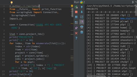 Python Api Example