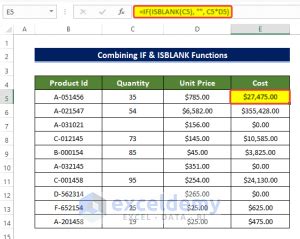 How To Leave Cell Blank If There Is No Data In Excel Ways