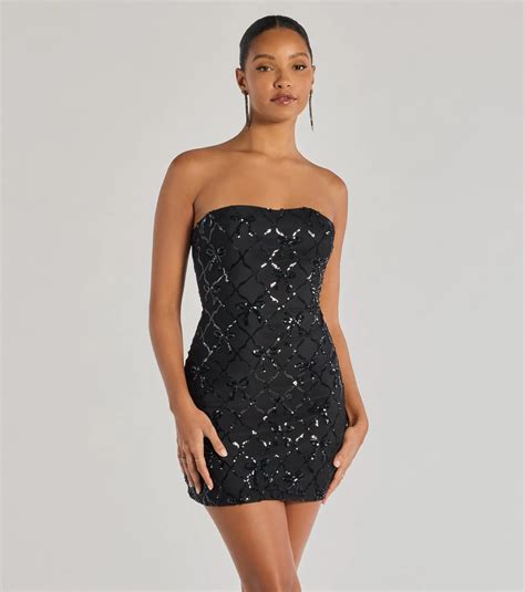 Strapless Black Dresses And Windsor