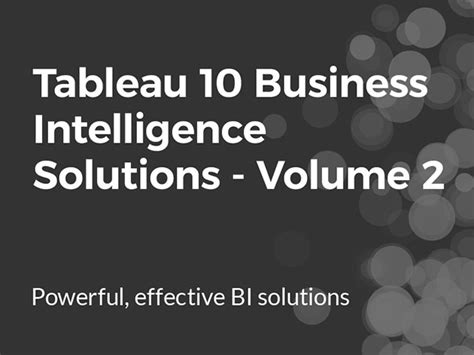 The Complete Tableau 10 Data Science Bundle For 12