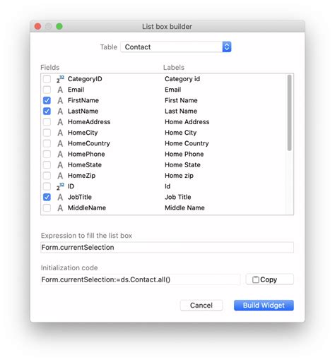 a new tool to easily build entity selection list boxes 4d blog