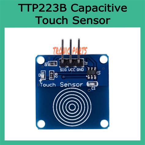 jual ttp223b capacitive touch sensor digital switch arduino saklar