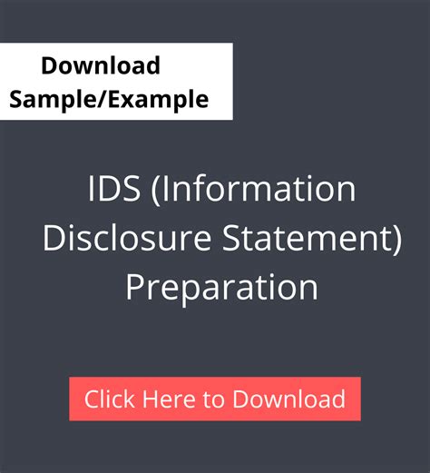 Ids Information Disclosure Statement Preparation 1 Smartids Solutions