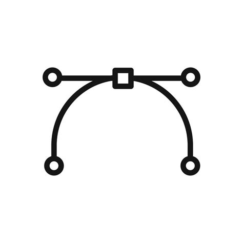 Bezier Curve Icon 47743816 Vector Art At Vecteezy