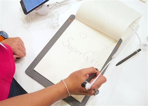 Новые планшеты Wacom Bamboo для переноса записей в цифру - Super G
