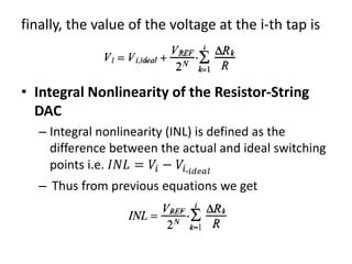 Dac Adc Architecture PPTX